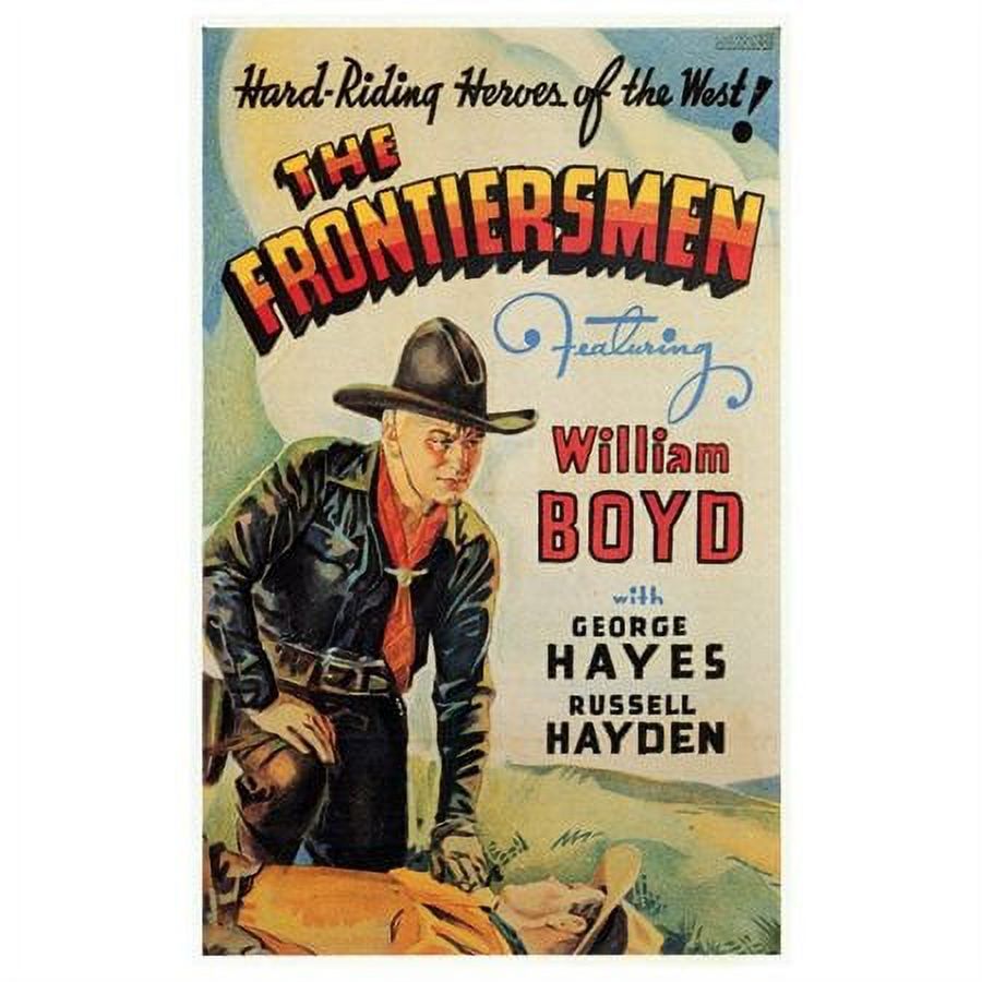 The Frontiersmen - movie POSTER (Style A) (11" x 17") (1938) - Walmart.com