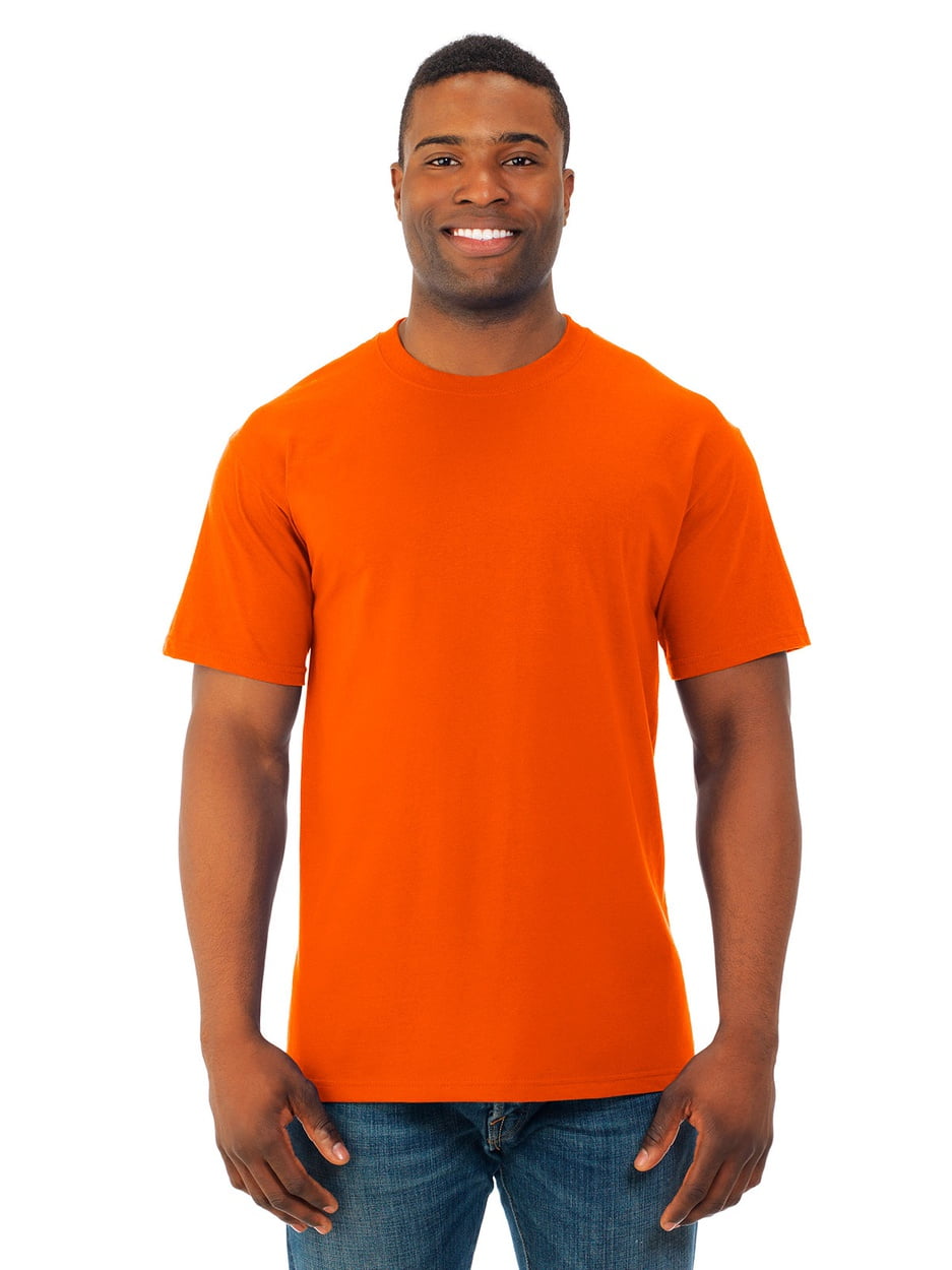 The Fruit of the Loom Adult HD Cotton T-Shirt - BURNT ORANGE - L - Walmart.com