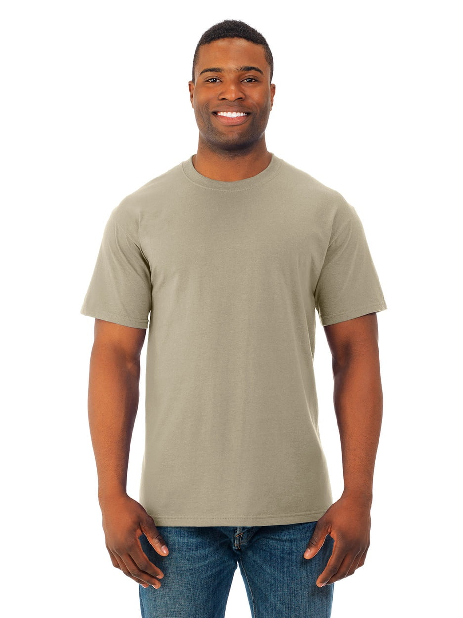 The Fruit of the Loom Adult HD Cotton T-Shirt - KHAKI - M - Walmart.com
