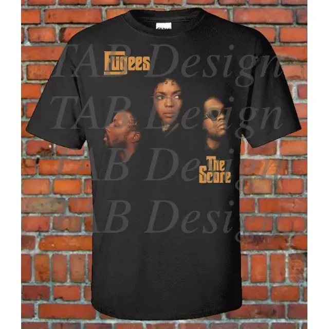 The Fugees The Score Album Cover Tee 90S Bootleg Lauryn Hill L Boogie ...