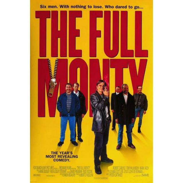The Full Monty Poster Medium Medium Art Poster 16x24 Multi-Color Square ...