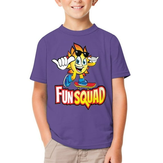 The Fun Squad T-Shirt for Boys And Girls, Funny Short Sleeve Shirts for ...