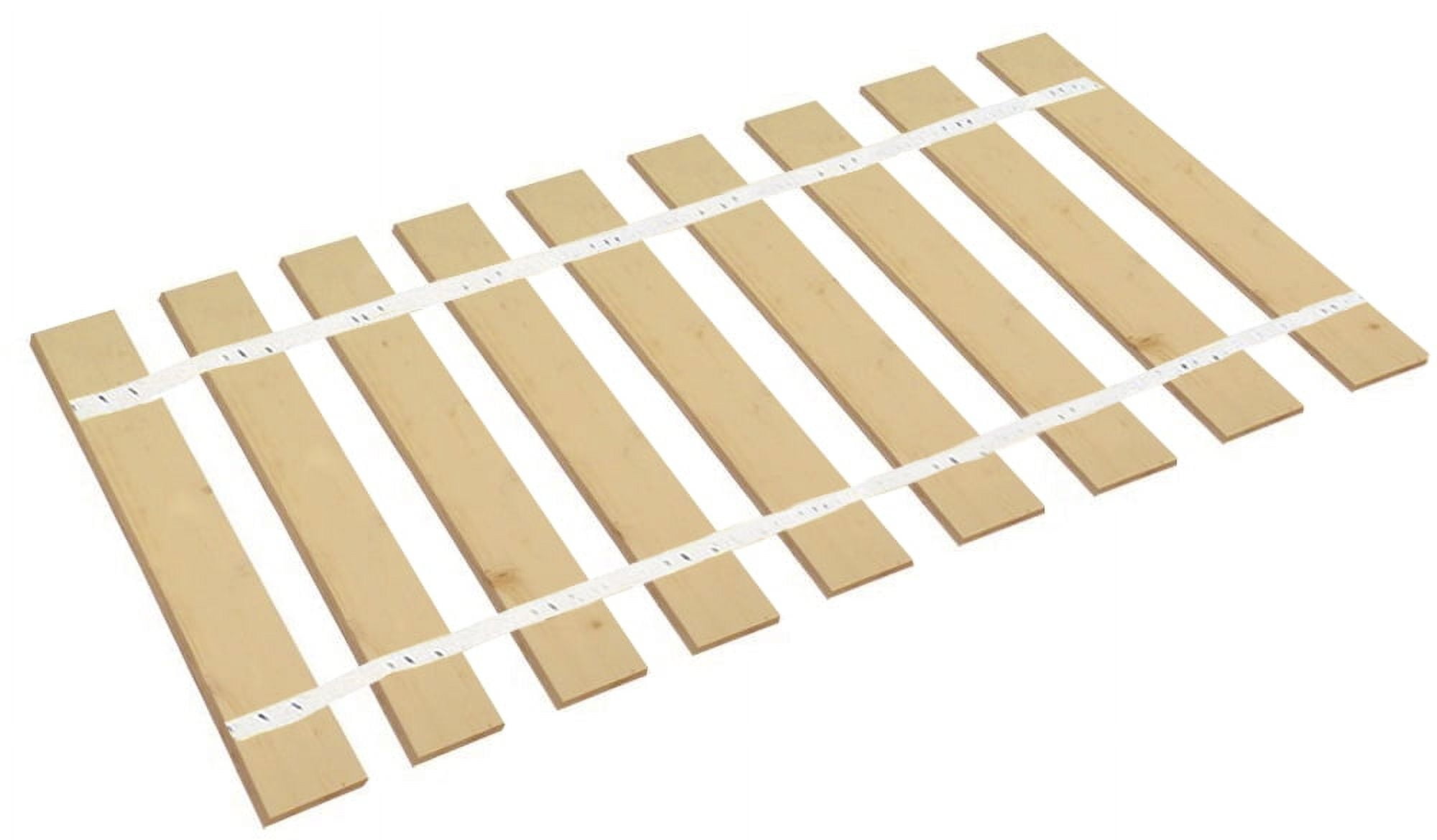 The Furniture King King Size Wood Bed Slats Custom Platform Plank Bed ...