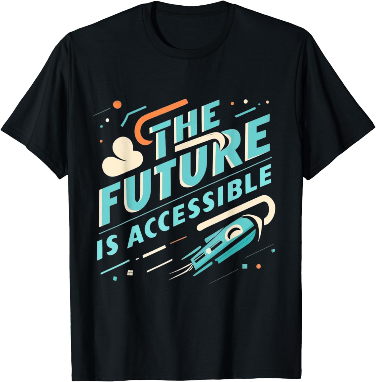 The Future Is Accessible Disability Justice Initiative Retro T-Shirt ...
