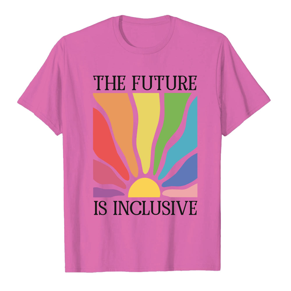 The Future Is Inclusive Rainbow Pride LGBTQ Social Justice - Walmart.com