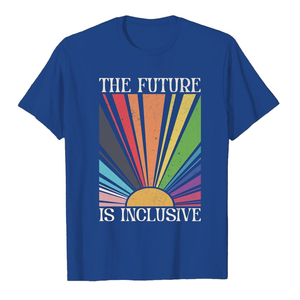 The Future Is Inclusive Rainbow Pride LGBTQ Social Justice - Walmart.com