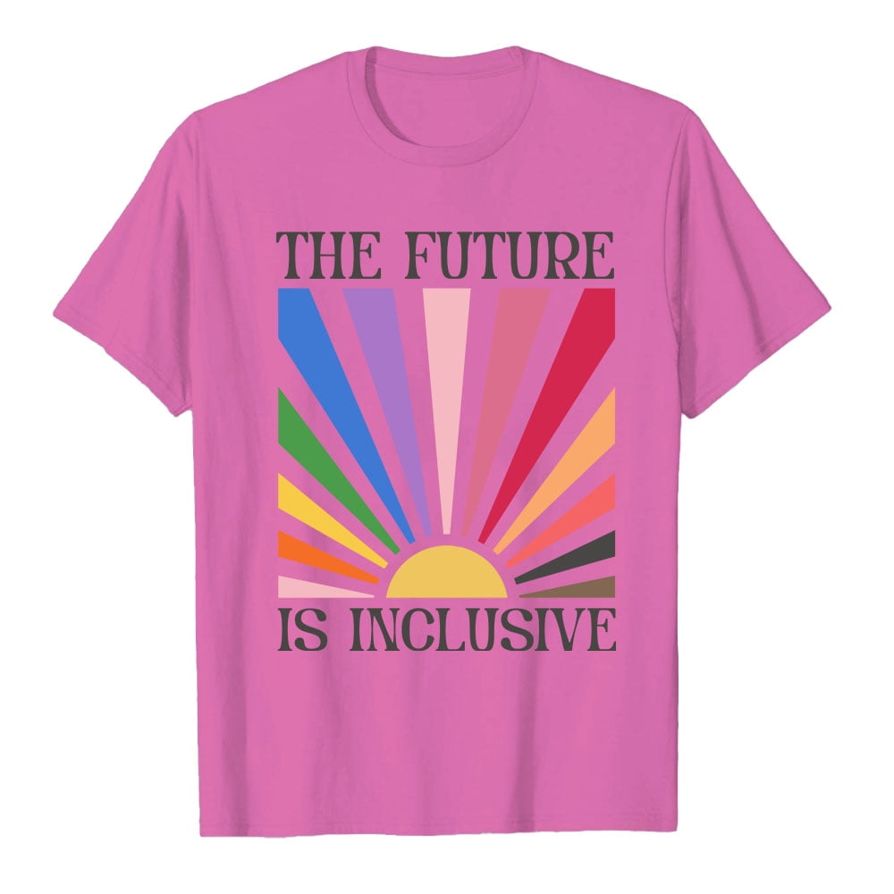 The Future Is Inclusive Rainbow Pride LGBTQ Social Justice - Walmart.com