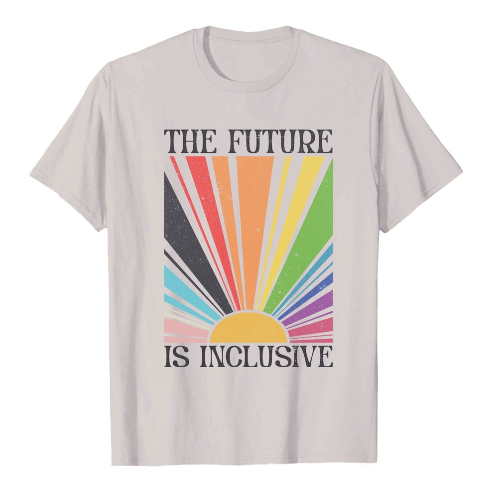 The Future Is Inclusive Rainbow Pride LGBTQ Social Justice - Walmart.com
