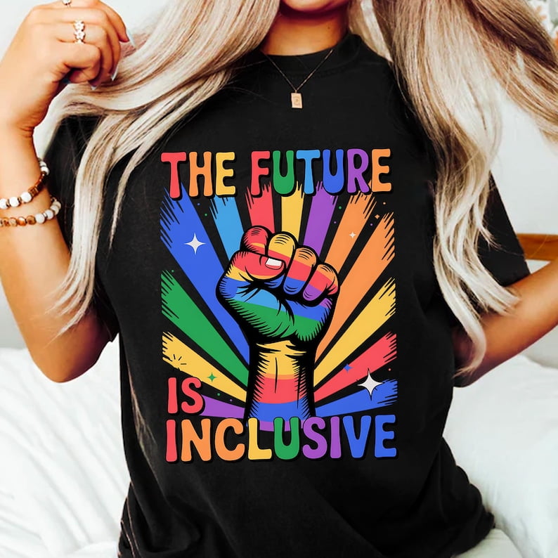The Future Is Inclusive Tee, Equal Rights Shirt, Pride Shirt, LGBT ...