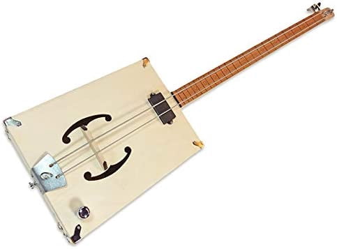 The "G-Bass" 2-string DIY Electric Bass Guitar Kit - Fretless Style ...