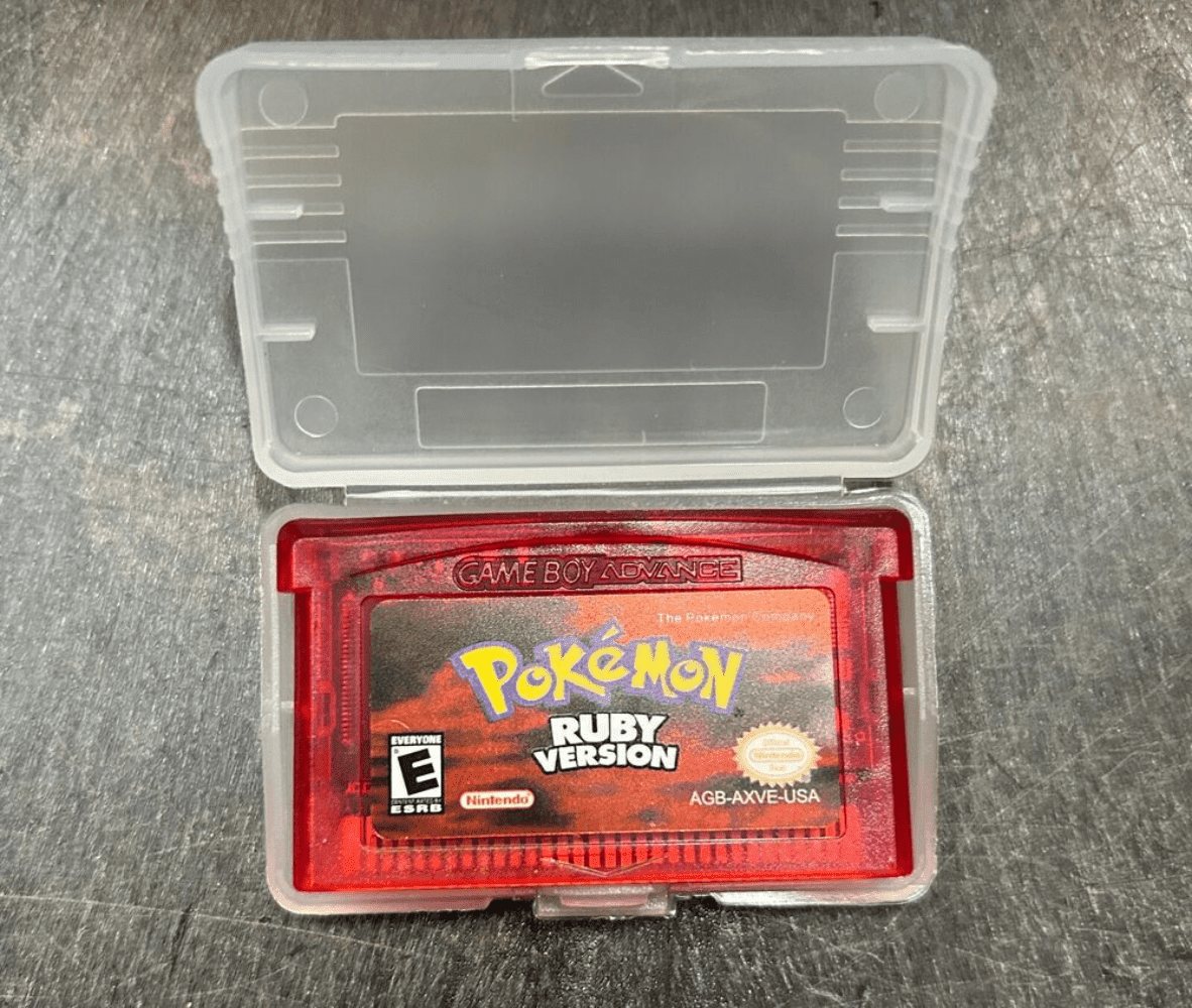 The GBA Pokemon Ruby Edition (Game Boy Advance) Nintendo Video Games ...