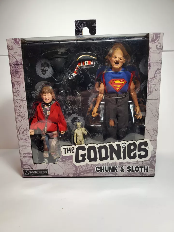 The GOONIES Chunk and Sloth 8" action figure 2 pack- NECA - NIB x4 - Walmart.com