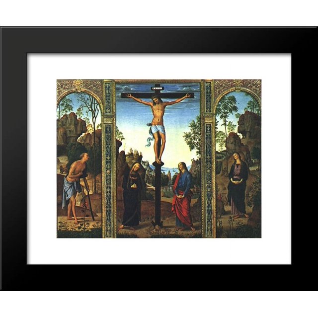 The Galitzin Triptych 20x24 Framed Art Print by Perugino, Pietro - Walmart.com