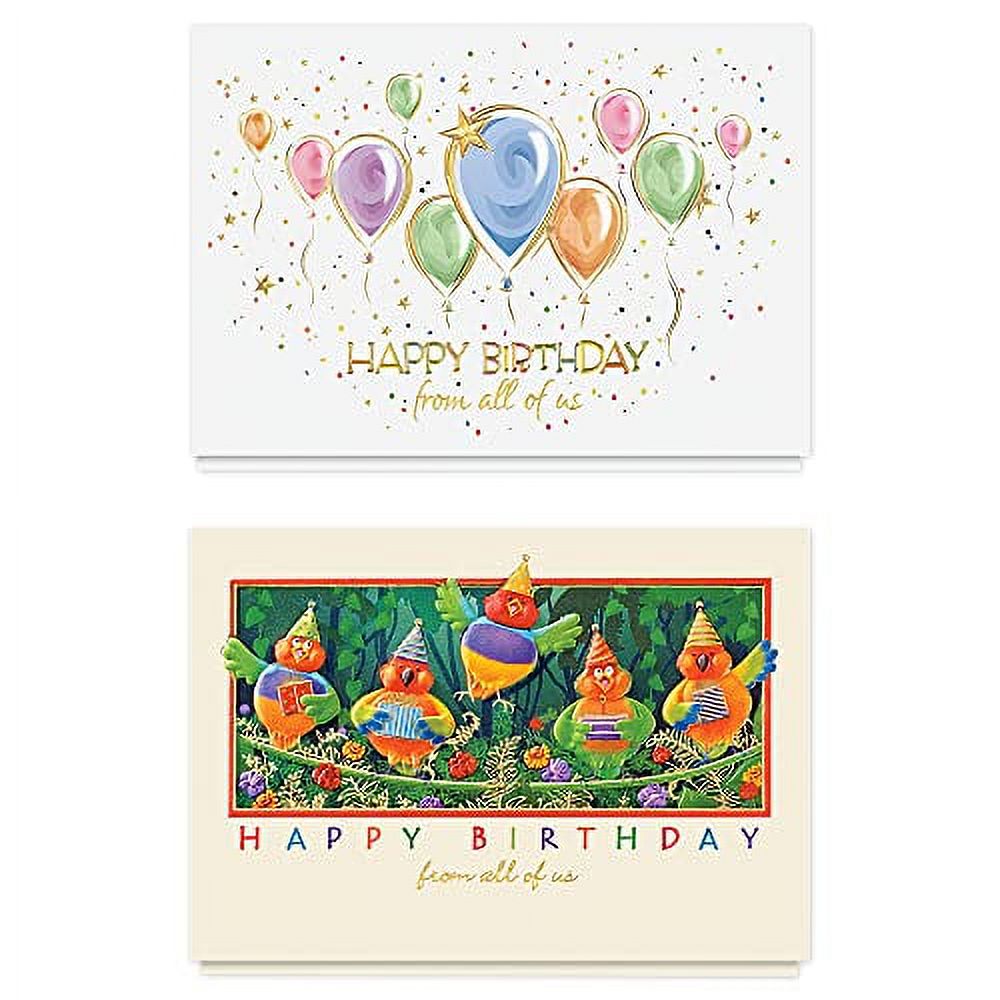 The Gallery Collection - Birthday Cards Assortment Box (35 Cards), Foil & Embossing (Birthday ...