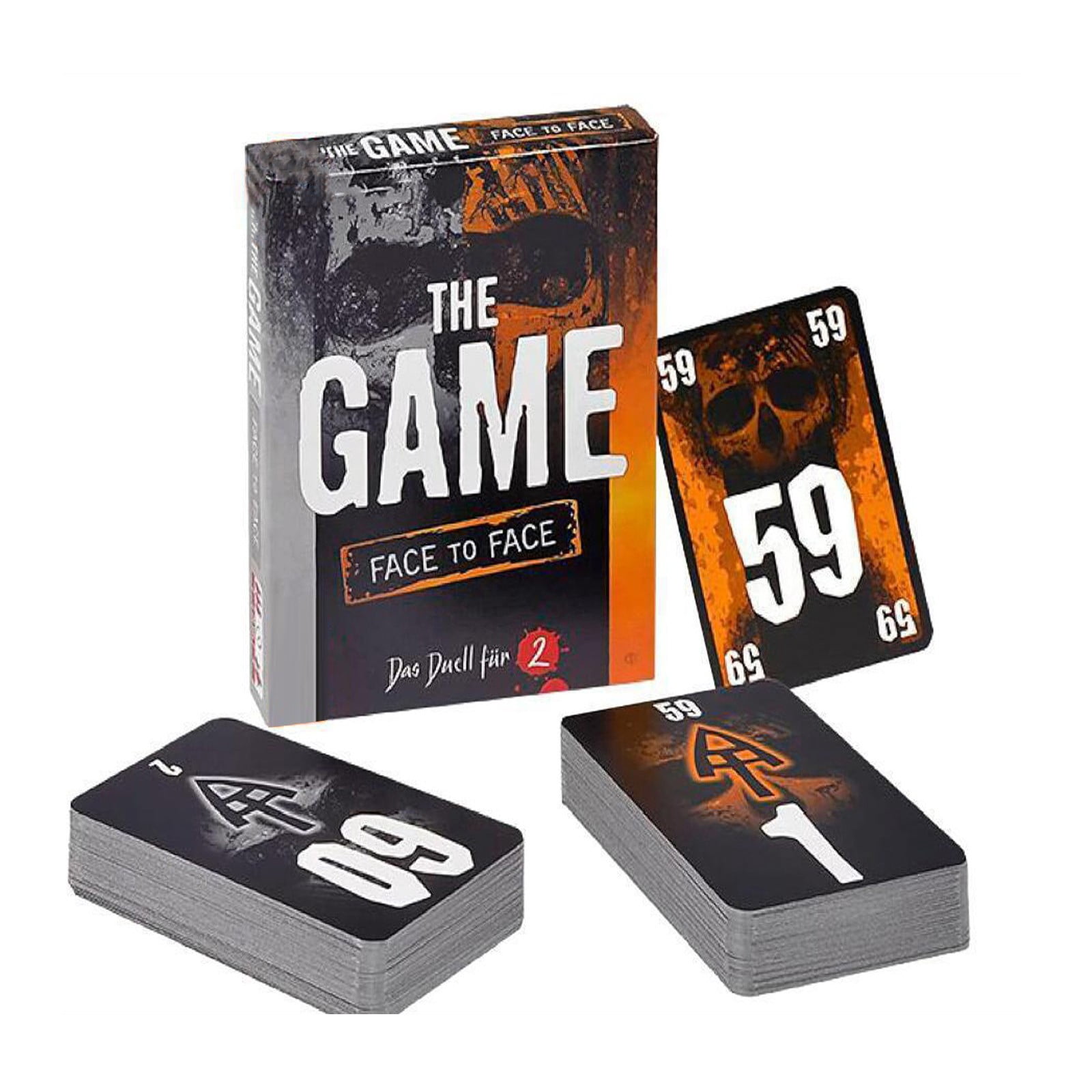The Game Face to Face Card Game | Ages 8+ Two Player Dueling ...