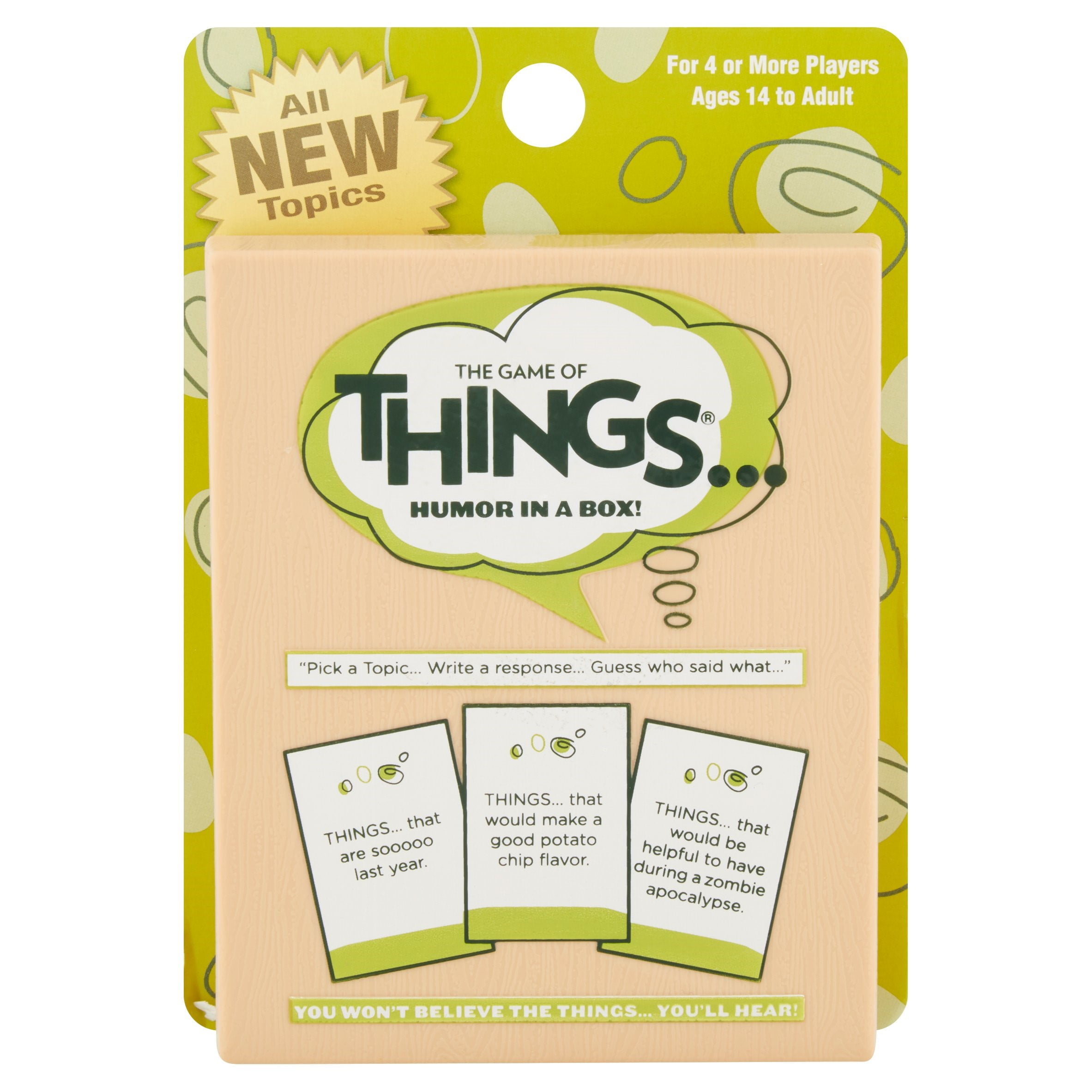 Walmart Original The Game Of Things - Trivia Board Game for Family and ...