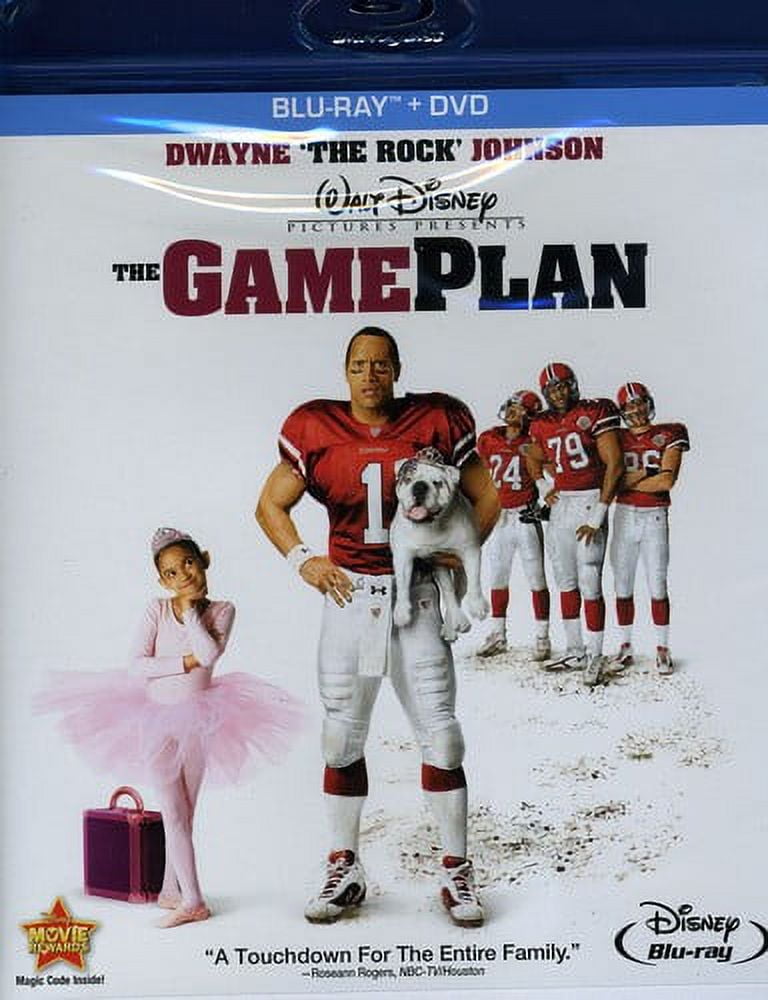 The Game Plan [Blu-ray/DVD Combo] (Blu-ray + DVD), Disney, Comedy - Walmart.com