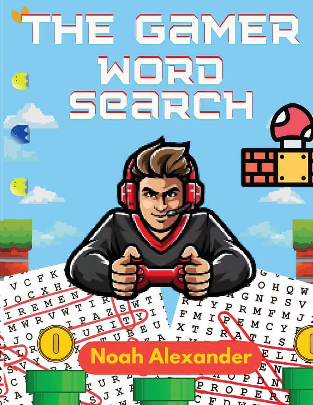 The Gamer Word Search: Large Print 8.5x11 with 100 puzzles - Walmart.com