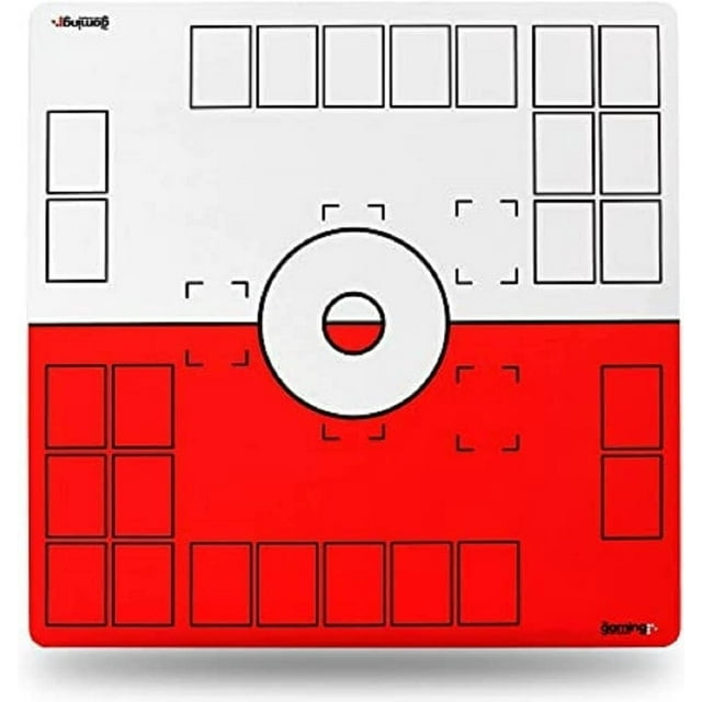 The Gaming Mat Company 2 Player Compatible Pokemon Playmat for Pokemon ...