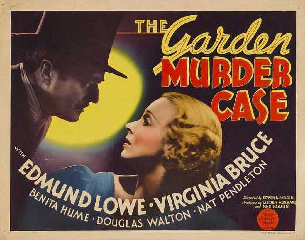 The Garden Murder Case - movie POSTER (Style A) (11" x 14") (1936 ...