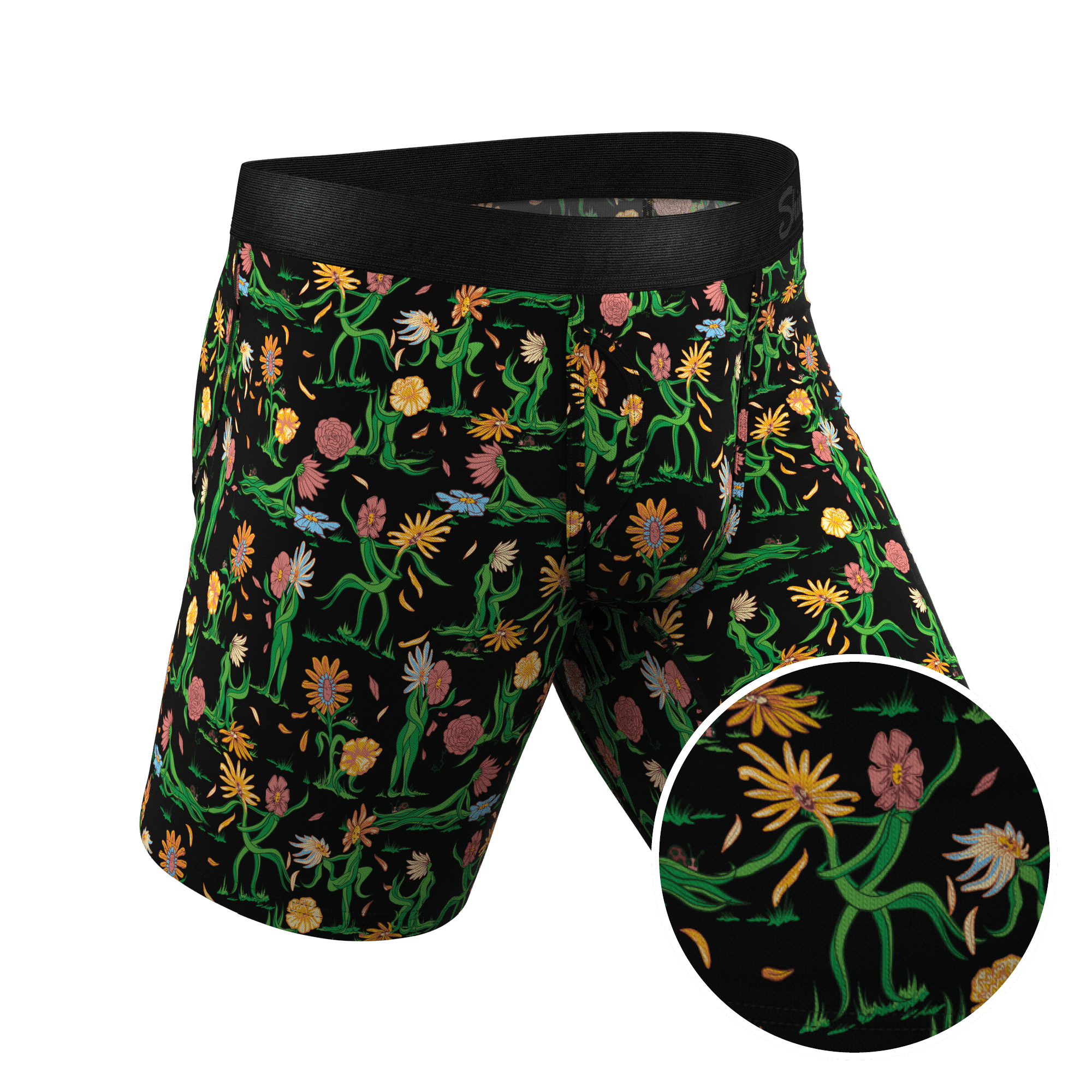 The Garden Of Breedin - Shinesty Flower Print Long Leg Ball Hammock ...
