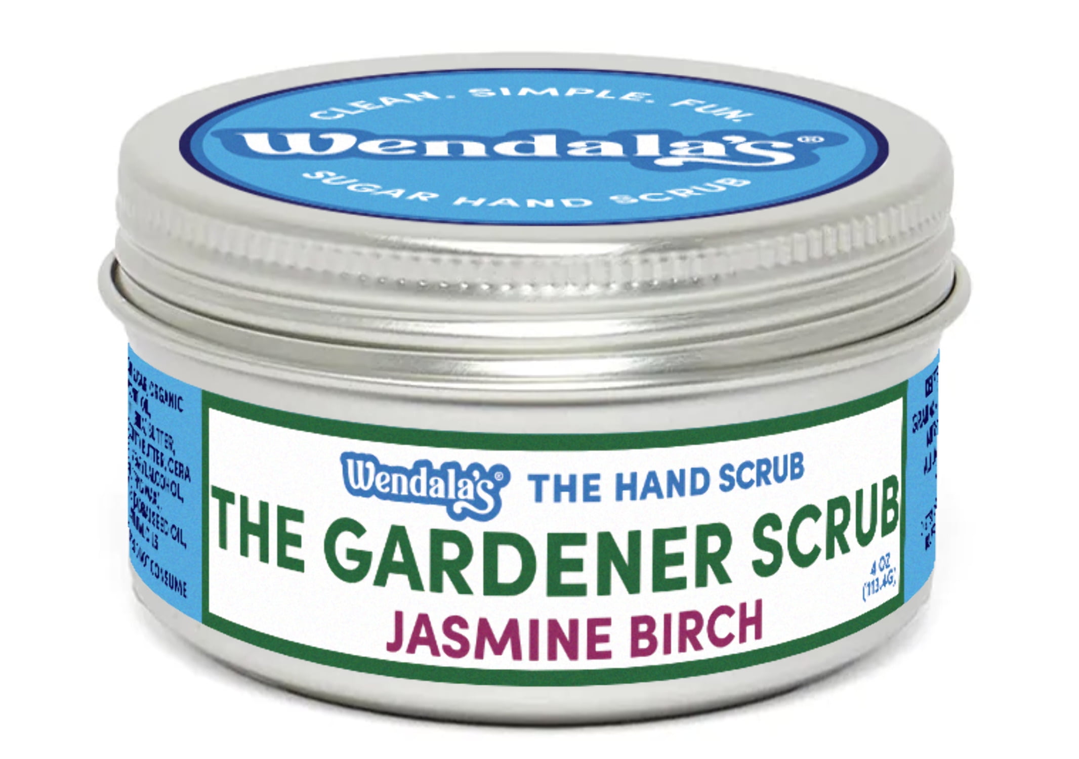 The Gardener Scrub Hand Scrub- Jasmine Birch - Walmart.com