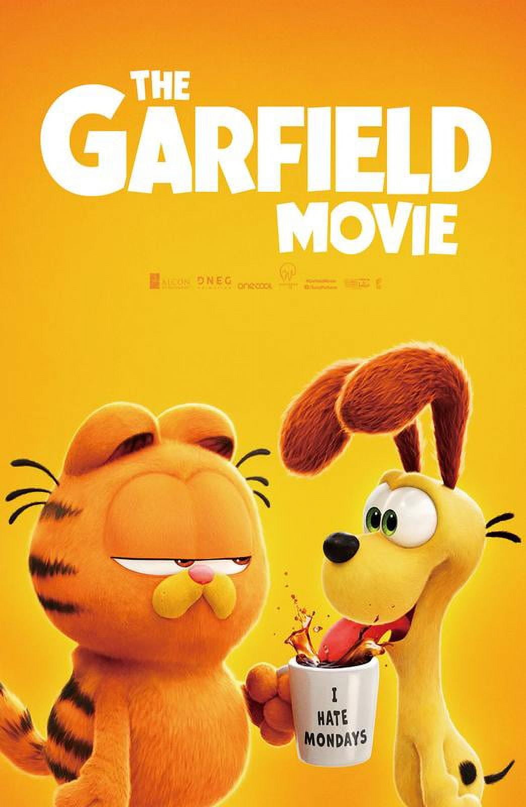 BINFA-Wall Art The Garfield Movie 2024 12" x 18" Silk Canvas Poster ...