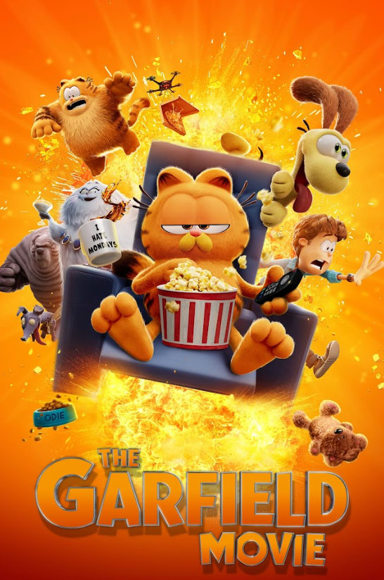 The Garfield Movie 2024 Poster 24x36 Family Comedy Animated Adventure ...