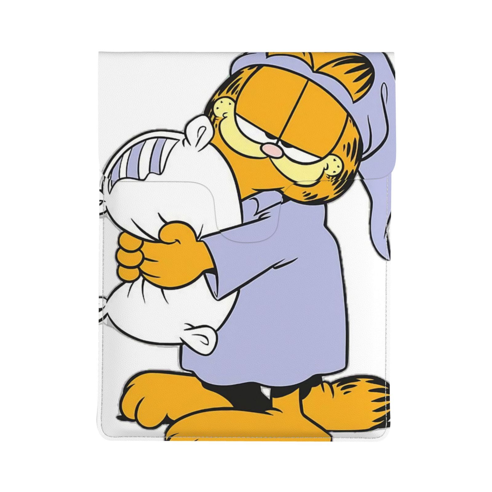 The Garfield Movie Leather Laptop Sleeve Computer Case Notebook Cover ...