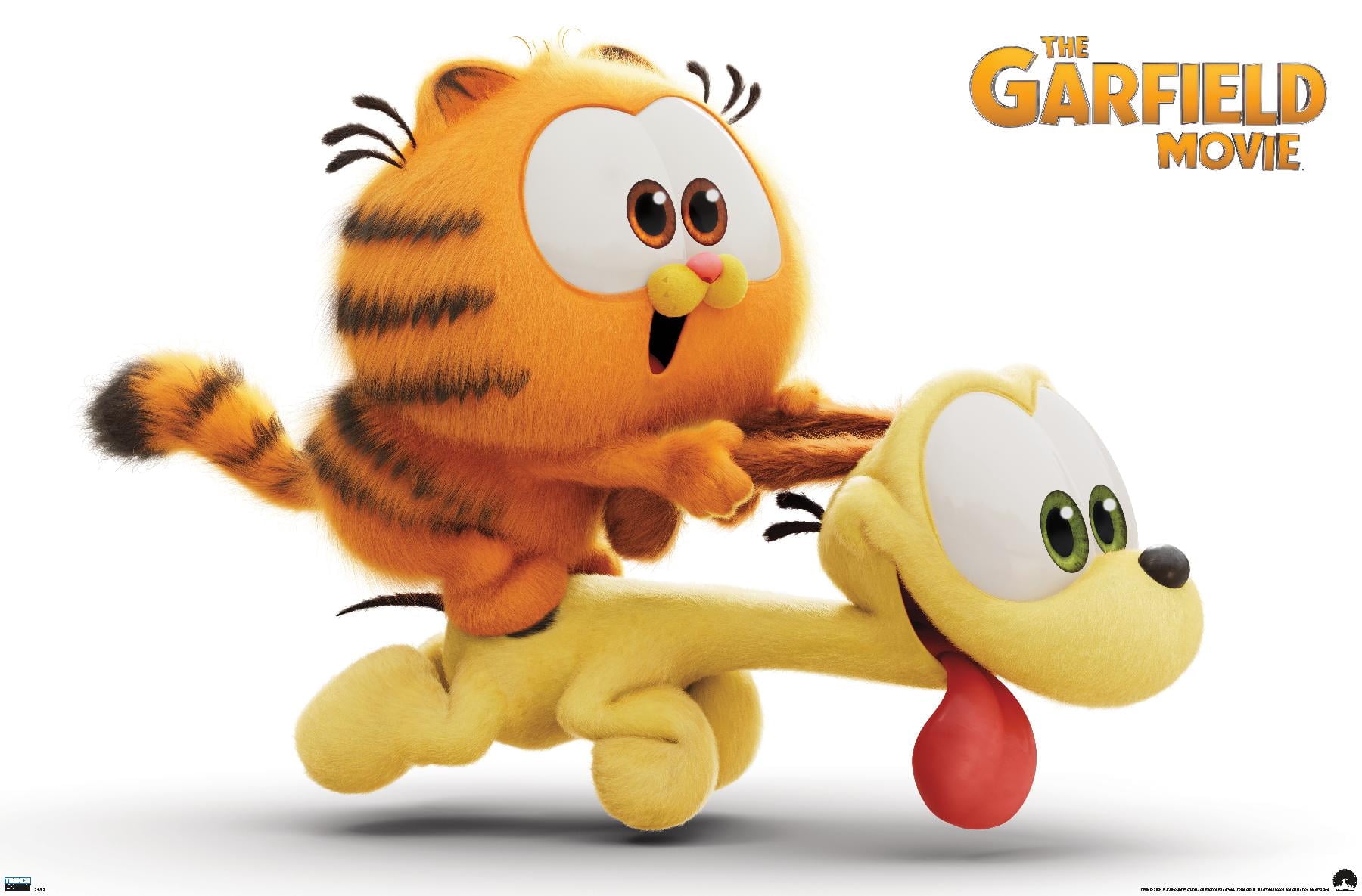The Garfield Movie - Puppy and Kitten Wall Poster, 22.375" x 34 ...
