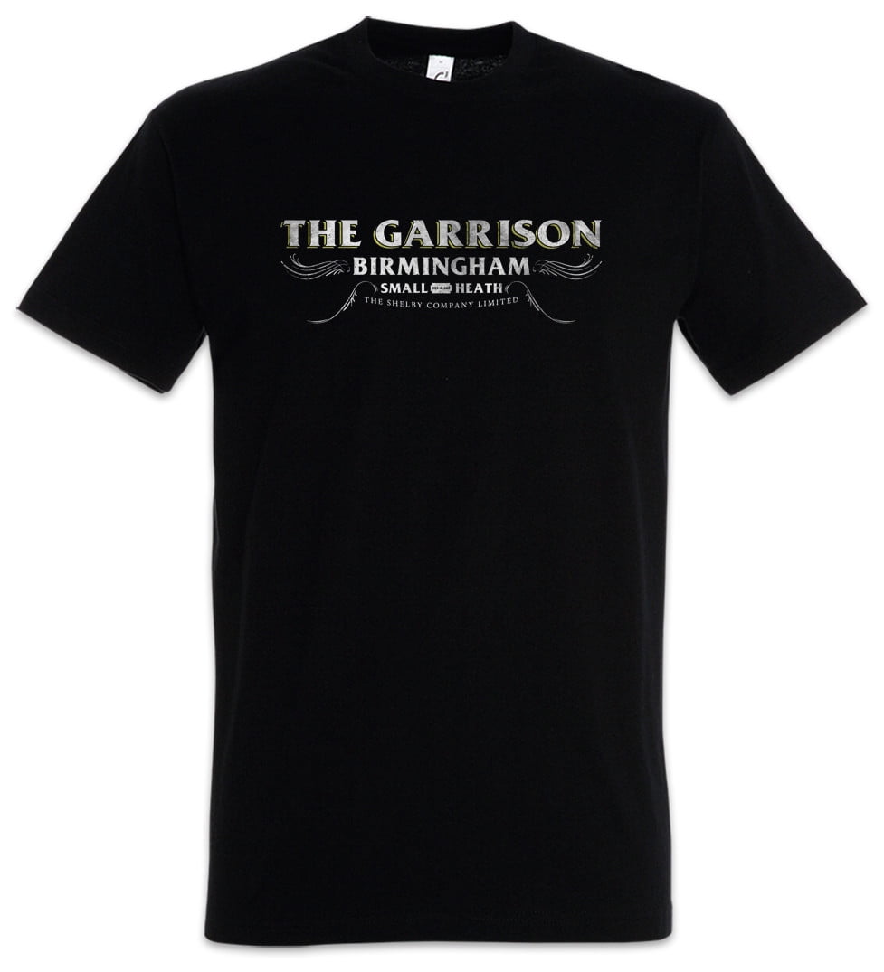 The Garrison T-Shirt Birmingham Pub Peaky Bar Schild Blinders Logo ...
