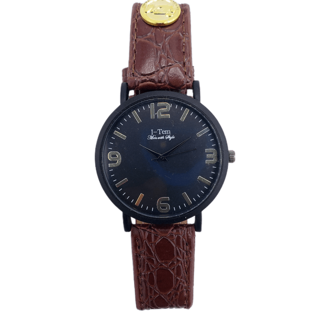 The Garry Barney Time Essential I-TW900 Classy Watch - Coffee - Walmart.com