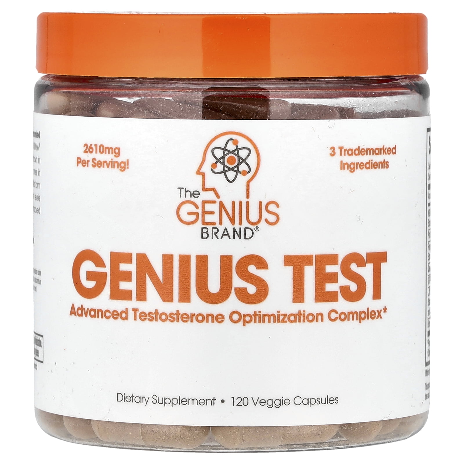 Genius Test by Genius Brand: Testosterone Booster, Muscle Gainer ...