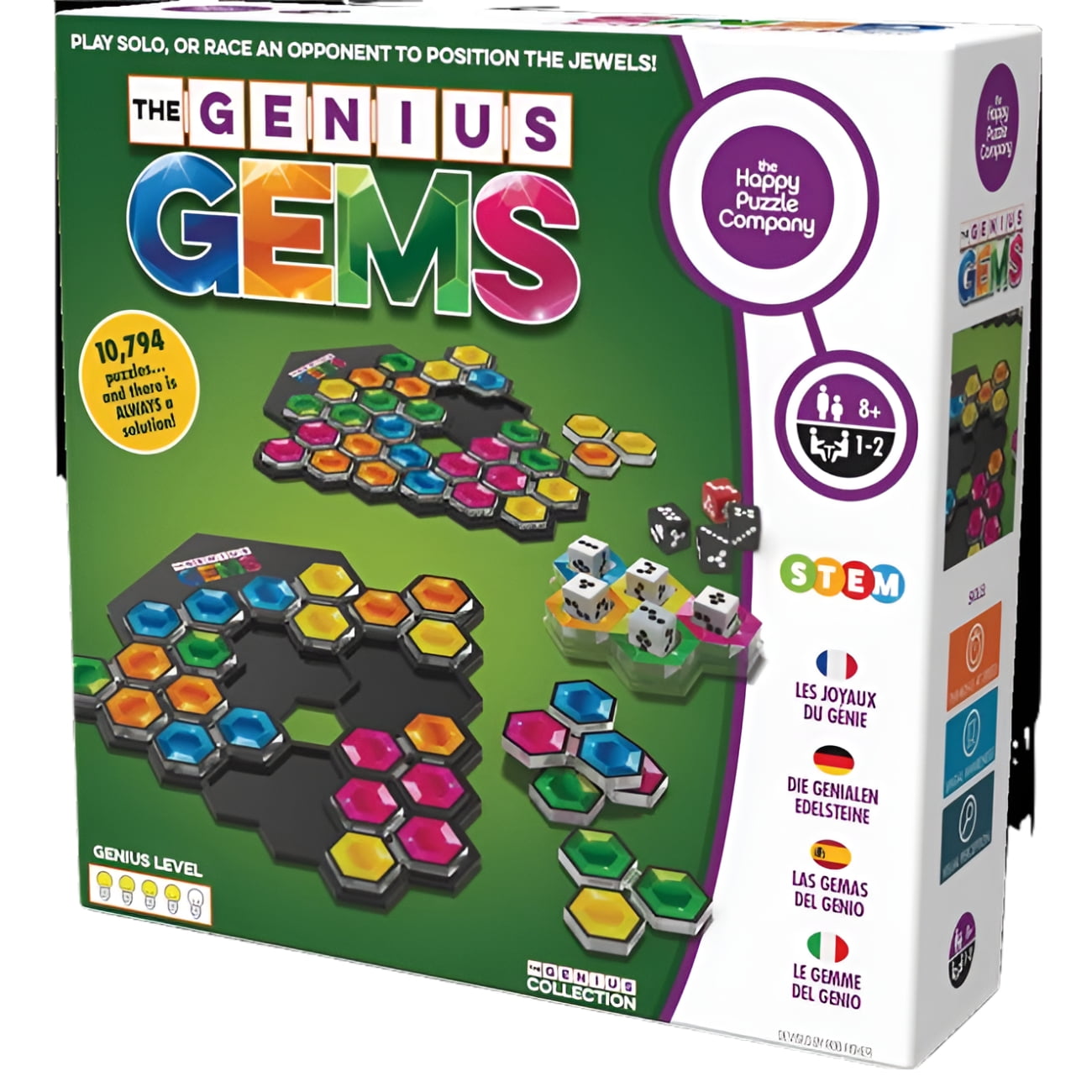 The Genius Gem Puzzle - Walmart.com