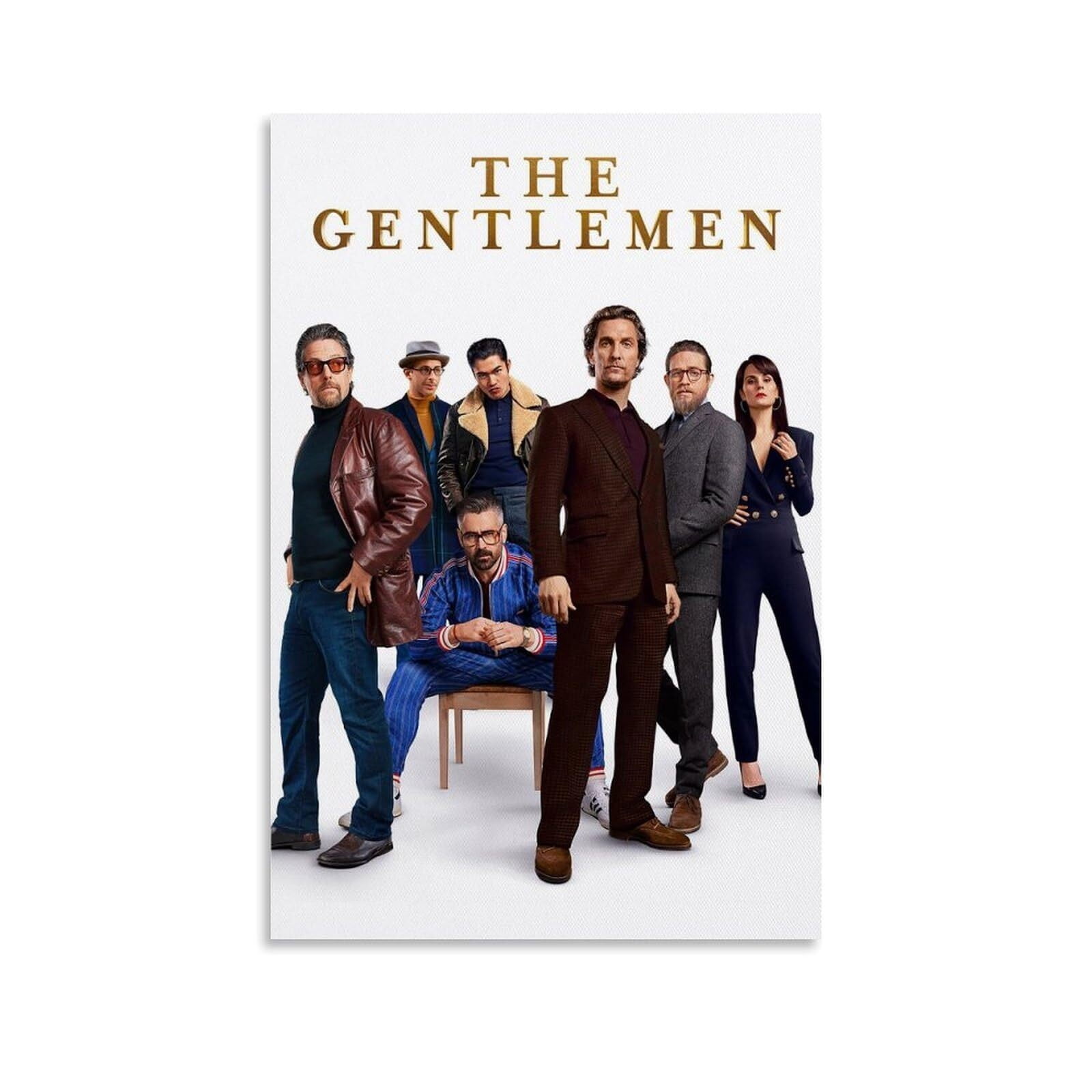 The Gentlemen Movie Posters Canvas Art Posters for Room Aesthetic And ...