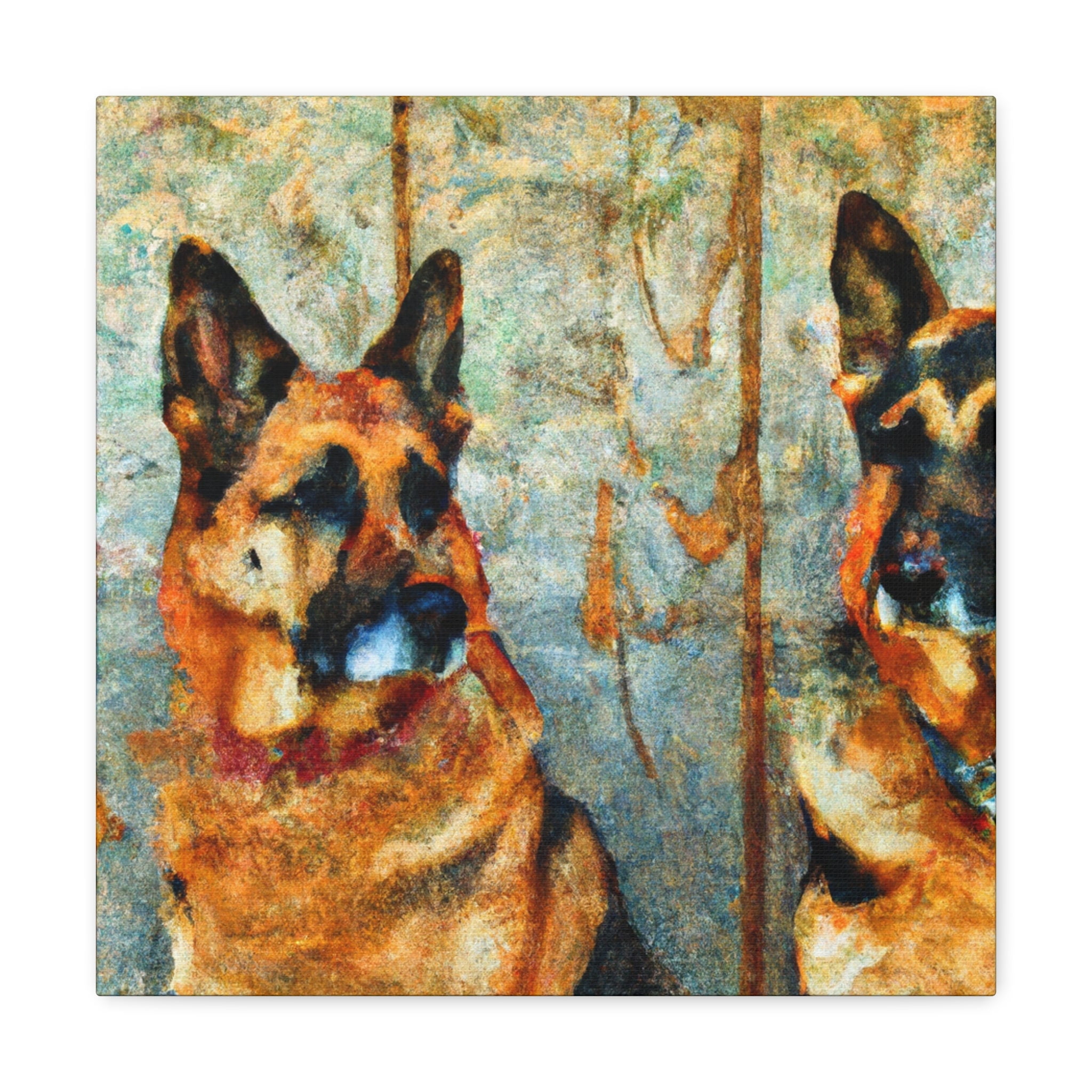 "The German Shepherd's Watch" - Canvas - Walmart.com