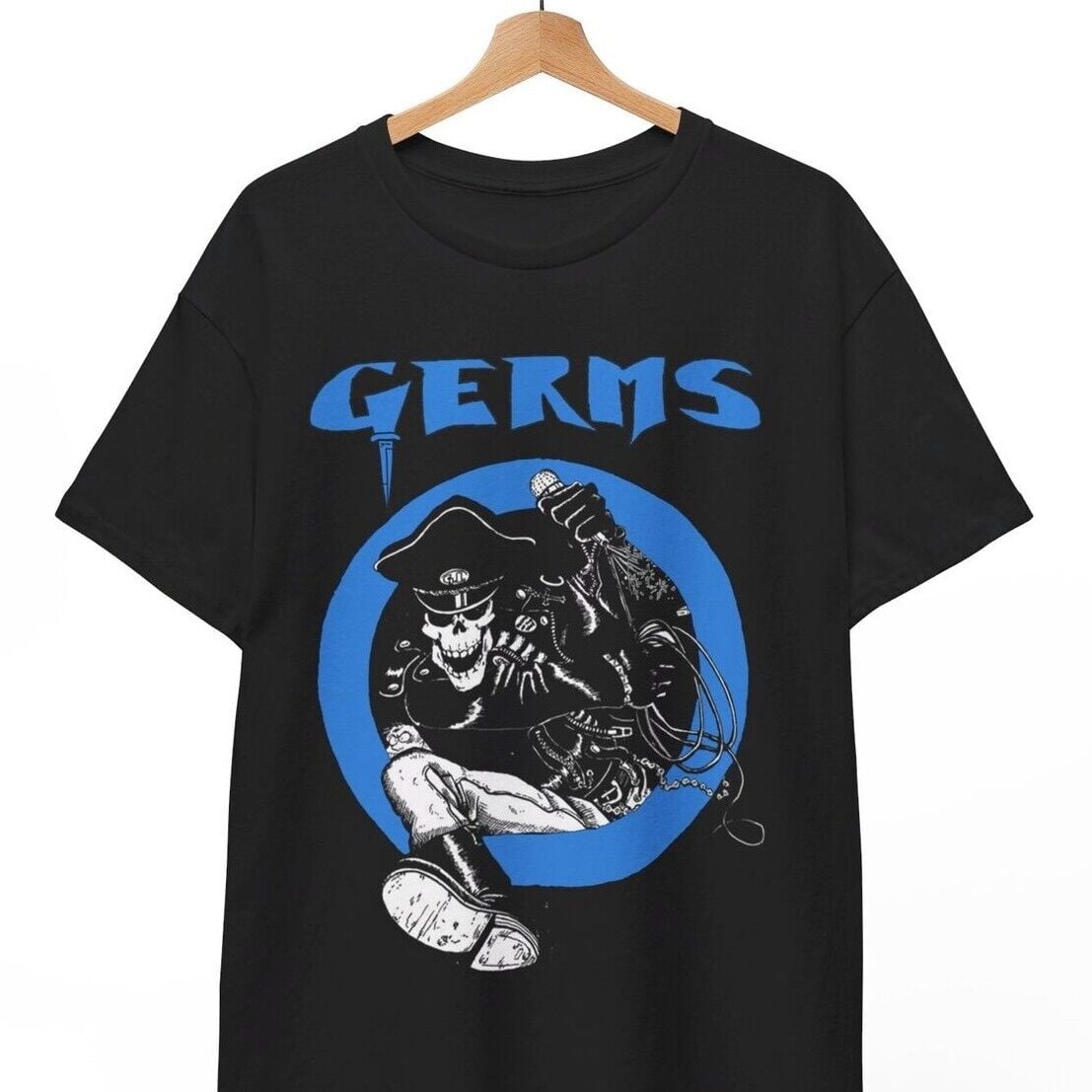 The Germs T-Shirt, Vintage Hardcore Punk Rock, Darby crash pat smear ...