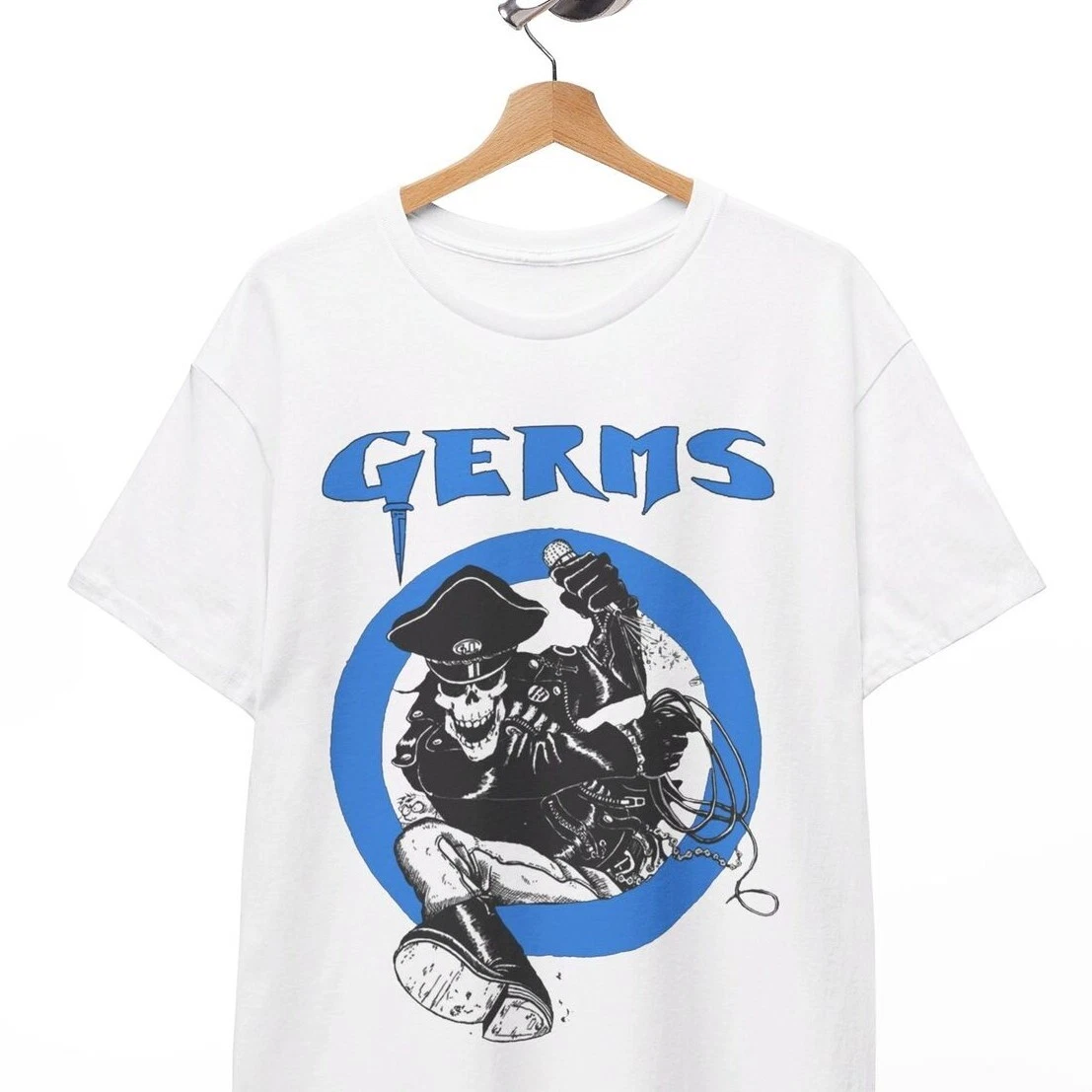 The Germs T-Shirt, Vintage Hardcore Punk Rock, Darby crash pat smear, Unisex Tee - Walmart.com