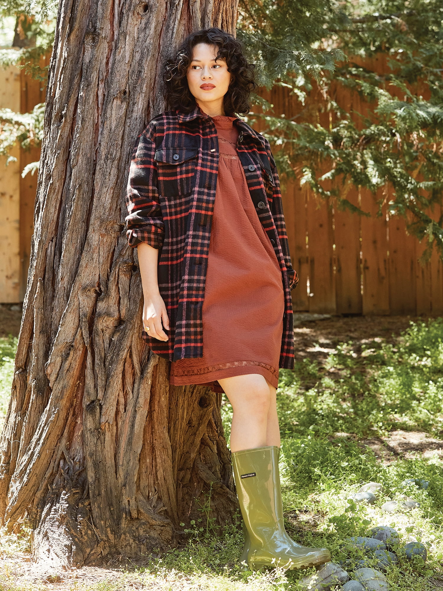 The Get Women's Long Shacket - Walmart.com