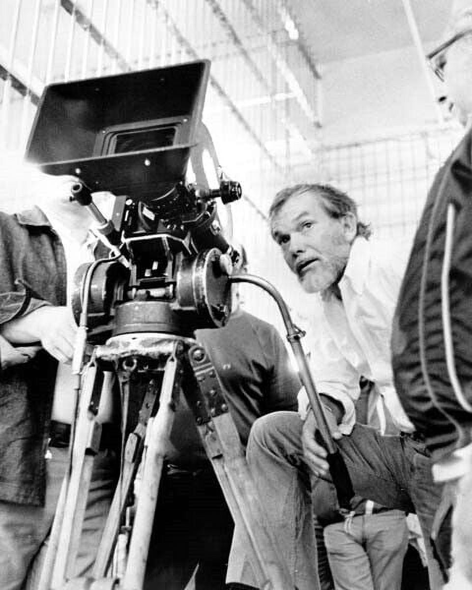 The Getaway 1972 director Sam Peckinpah films prison scenes 8x10 inch ...
