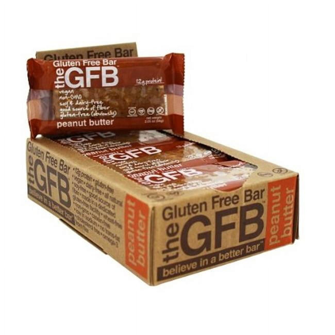 The Gfb: Bar Gluten Free Peanut Butter, 2.05 Oz - Walmart.com