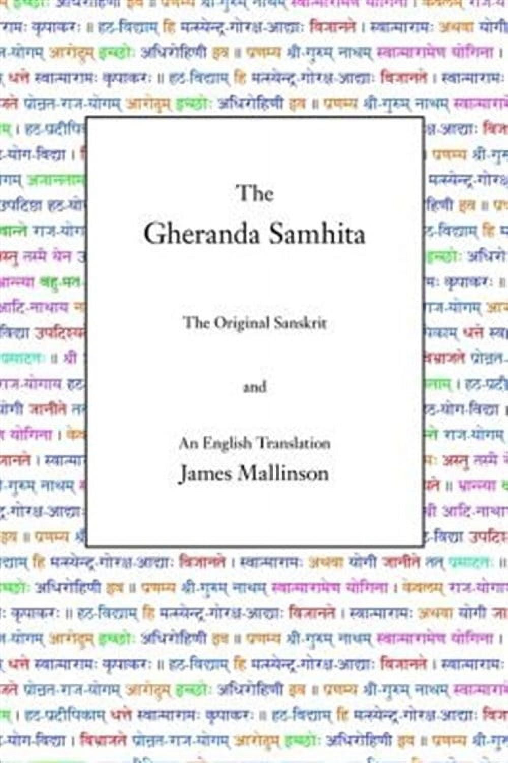 The Gheranda Samhita: The Original Sanskrit and An English Translation ...