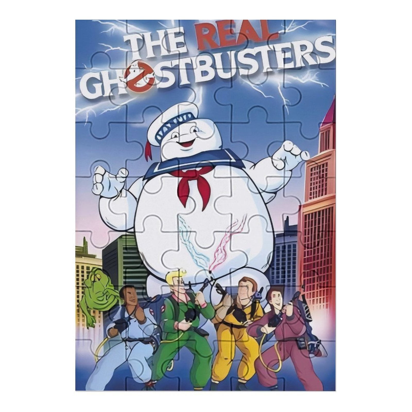 The Ghost Busters Jigsaw Puzzle Toy Cartoon Anime Interlocking Puzzle ...