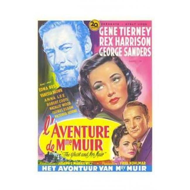 The Ghost & Mrs Muir Movie Poster - 11 x 17 in. - Walmart.com