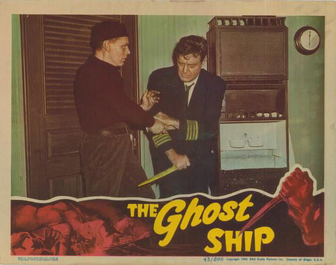 The Ghost Ship - movie POSTER (Style D) (11" x 14") (1943) - Walmart.com