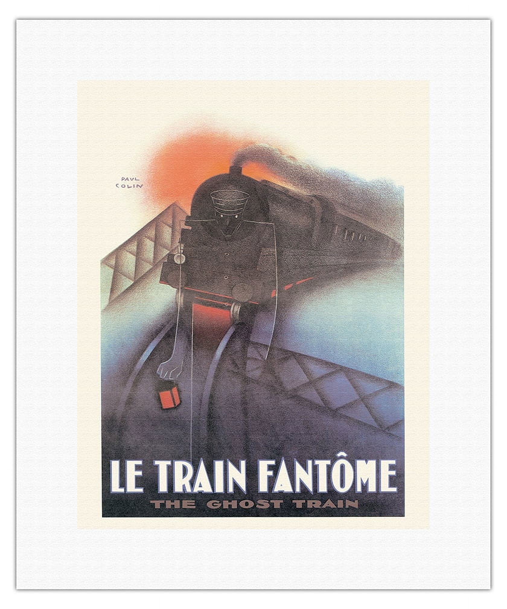 The Ghost Train (Le Train Fantome) - Staring Georges Colin - Vintage ...