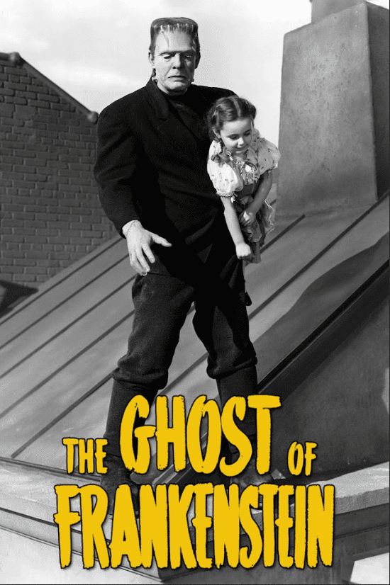 The Ghost of Frankenstein 1942 Poster 24x36 - Horror Classic Boris ...
