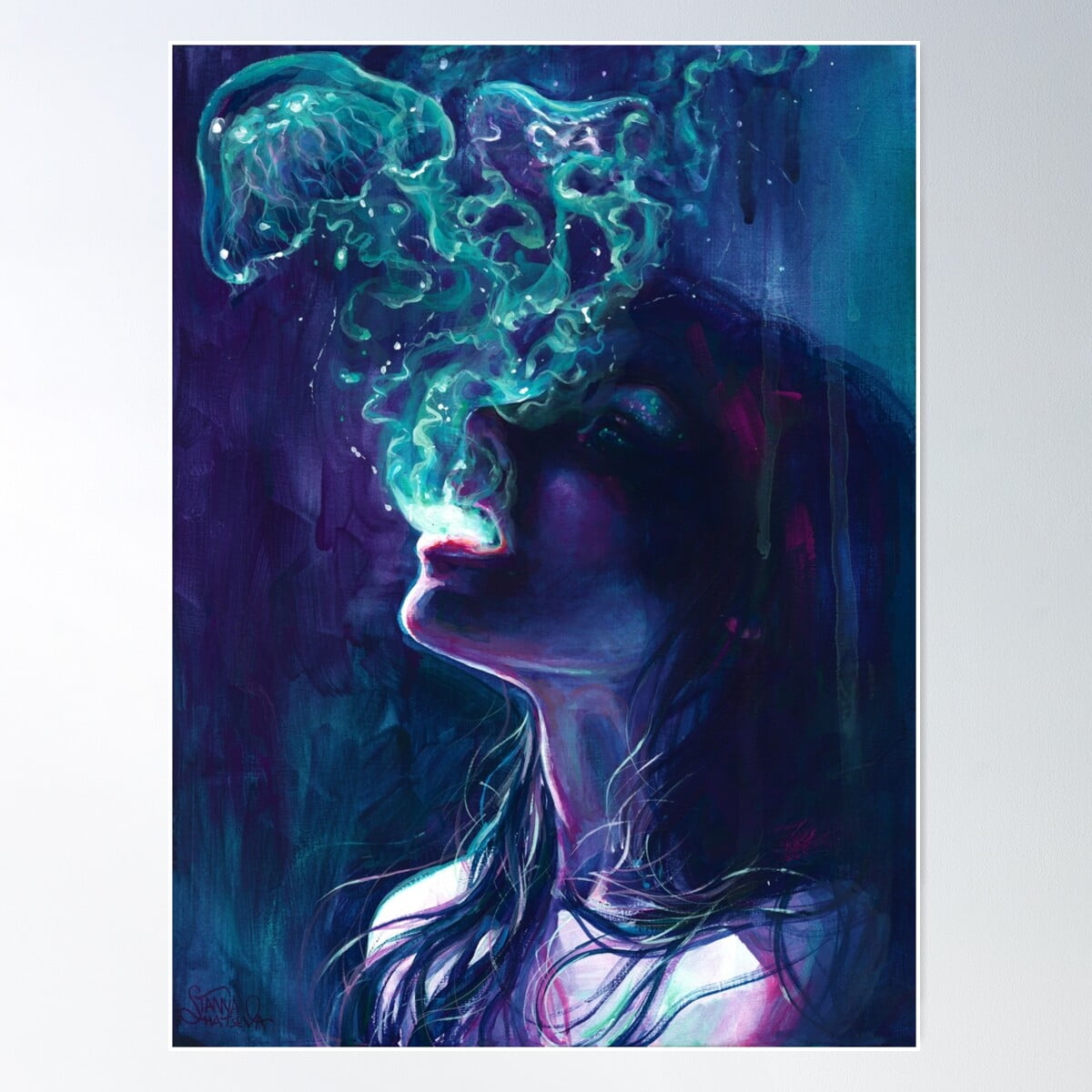 The Ghostmaker Poster Wall Art, Modern Wall Decor For Living Room ...