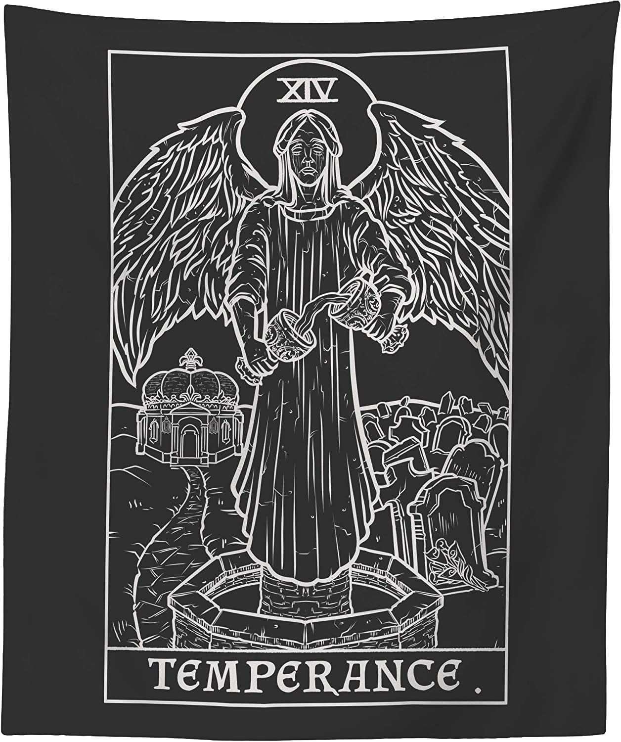 The Ghoulish Garb Temperance Tarot Card Terror Tarot Shadow Edition ...