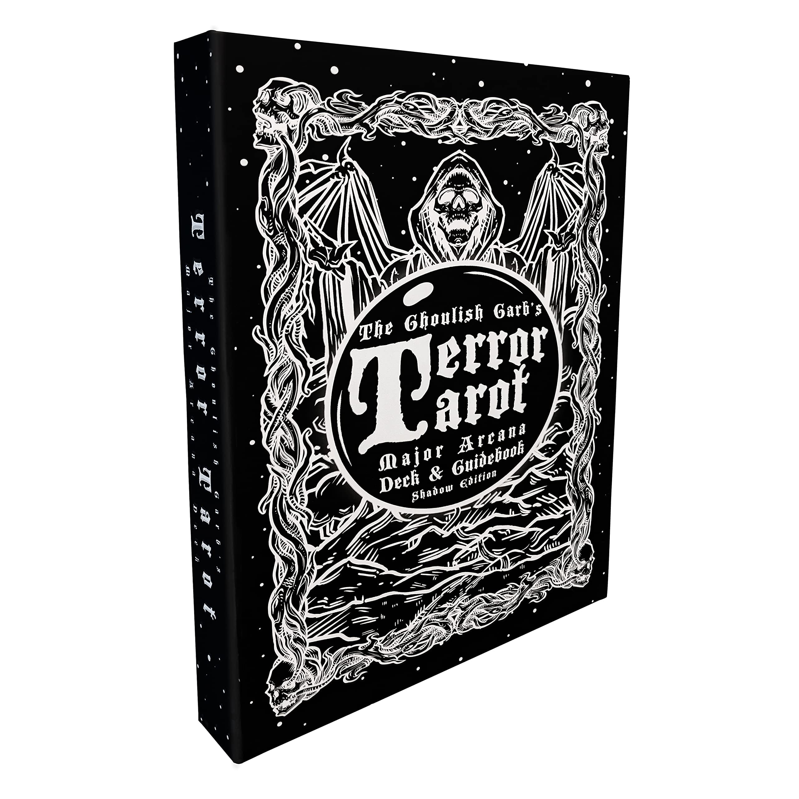 The Ghoulish Garb Terror Tarot Shadow Edition: 23 Card Major Arcana Tarot Card Deck and ...